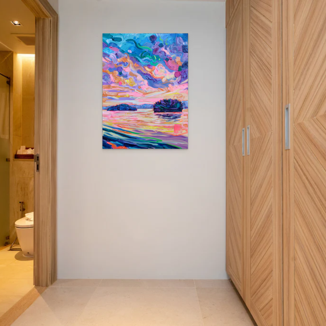 Cliff Jump Love Song by Sarah Carlson – Cloud Gallery