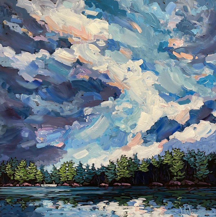 Evening Paddle by Jennifer Woodburn – Cloud Gallery