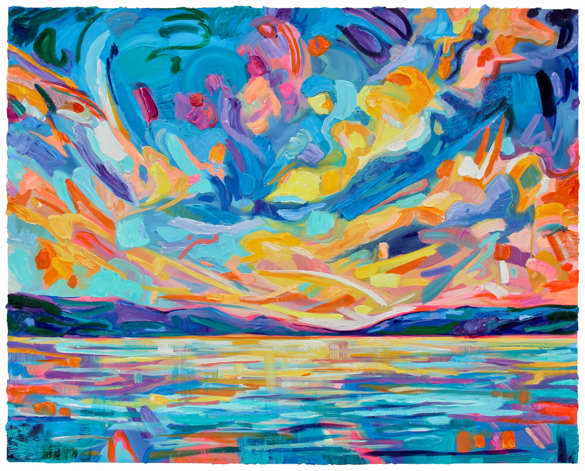 Under Your Vibrant Sky by Sarah Carlson – Cloud Gallery