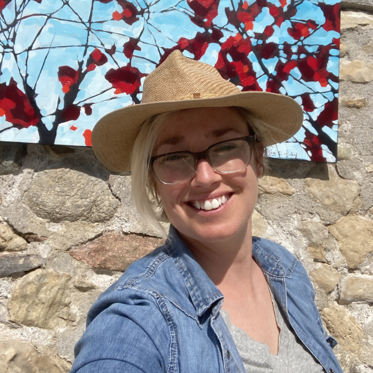 Lisa D. Hickey: Abstract Nature Paintings – Cloud Gallery