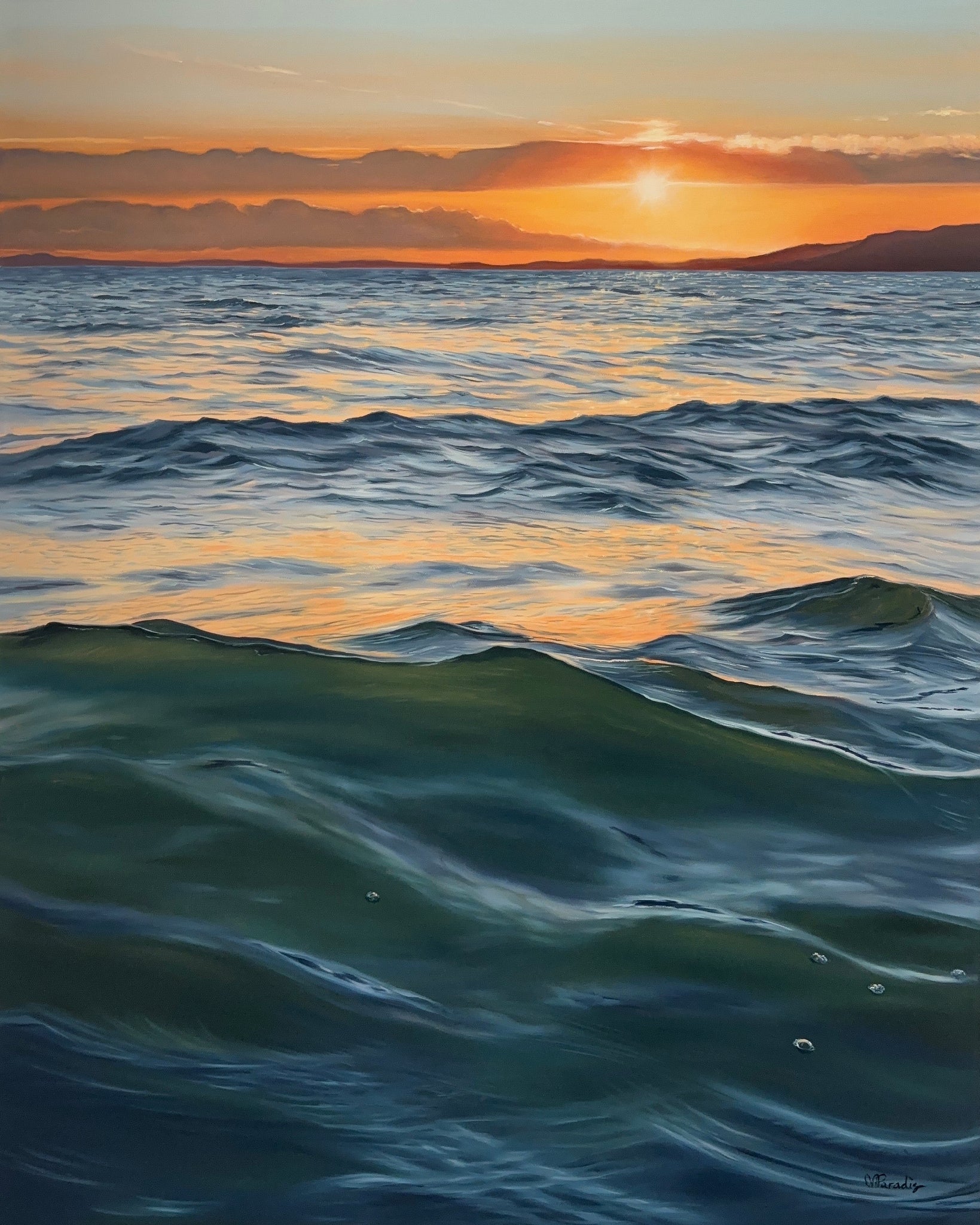 Amber Tides by Michelle Paradis – Cloud Gallery