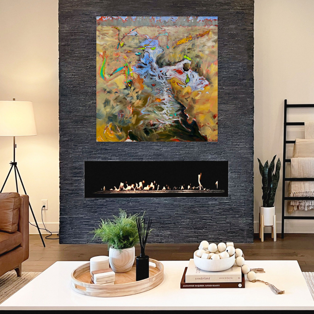 Stream in April, Cameron Ranch by Liz Schamehorn – Cloud Gallery