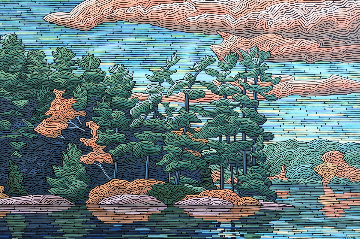 This Side of Silence, Hardy Lake by Victoria Pearce – Cloud Gallery