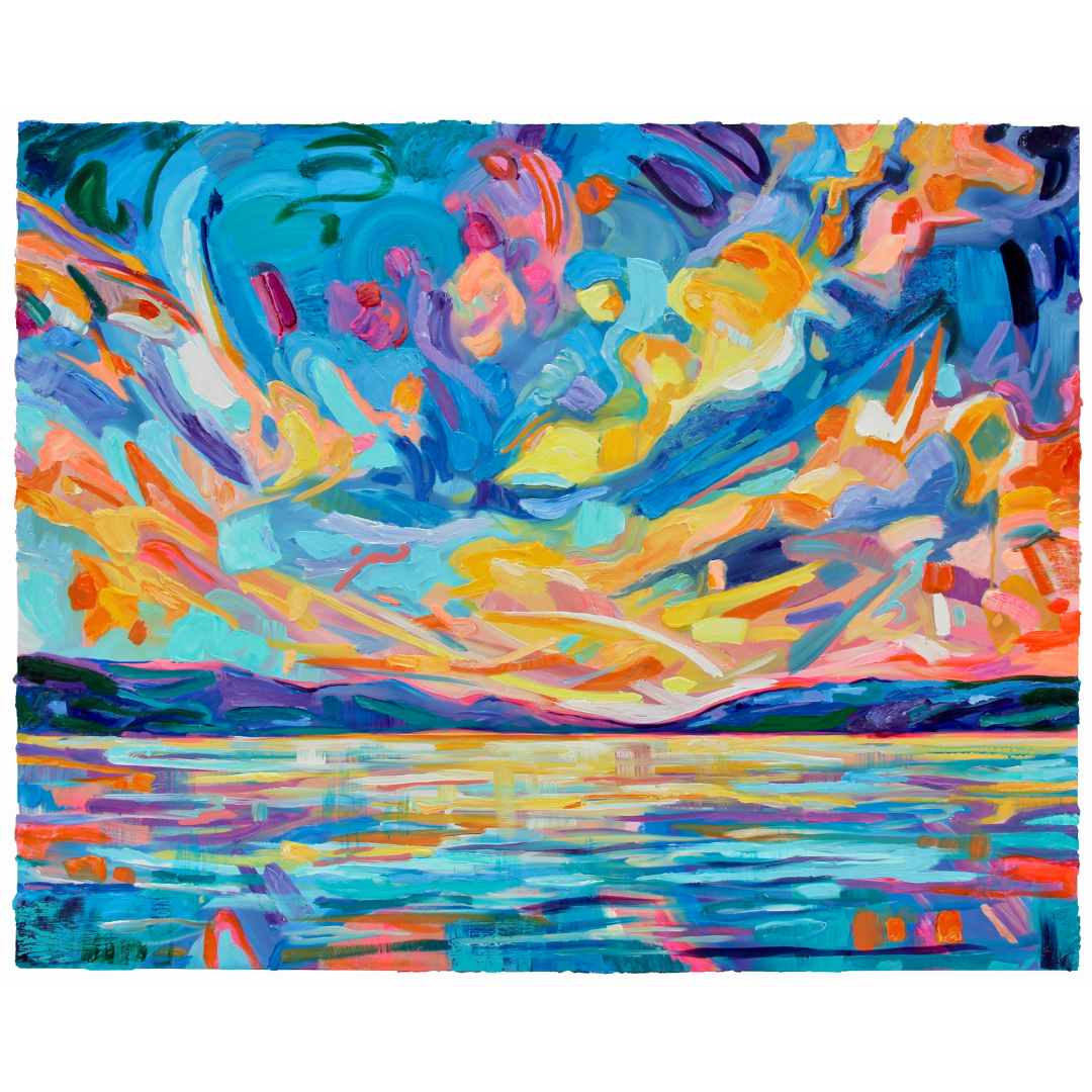 Under Your Vibrant Sky by Sarah Carlson – Cloud Gallery