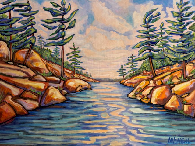 Through The Narrows by Maureen McNeil – Cloud Gallery