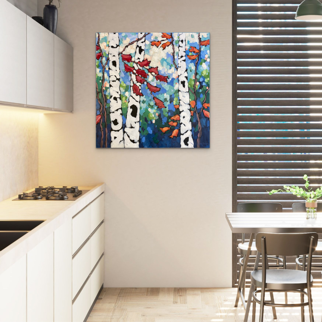 Birch Wonder by Jennifer Woodburn – Cloud Gallery